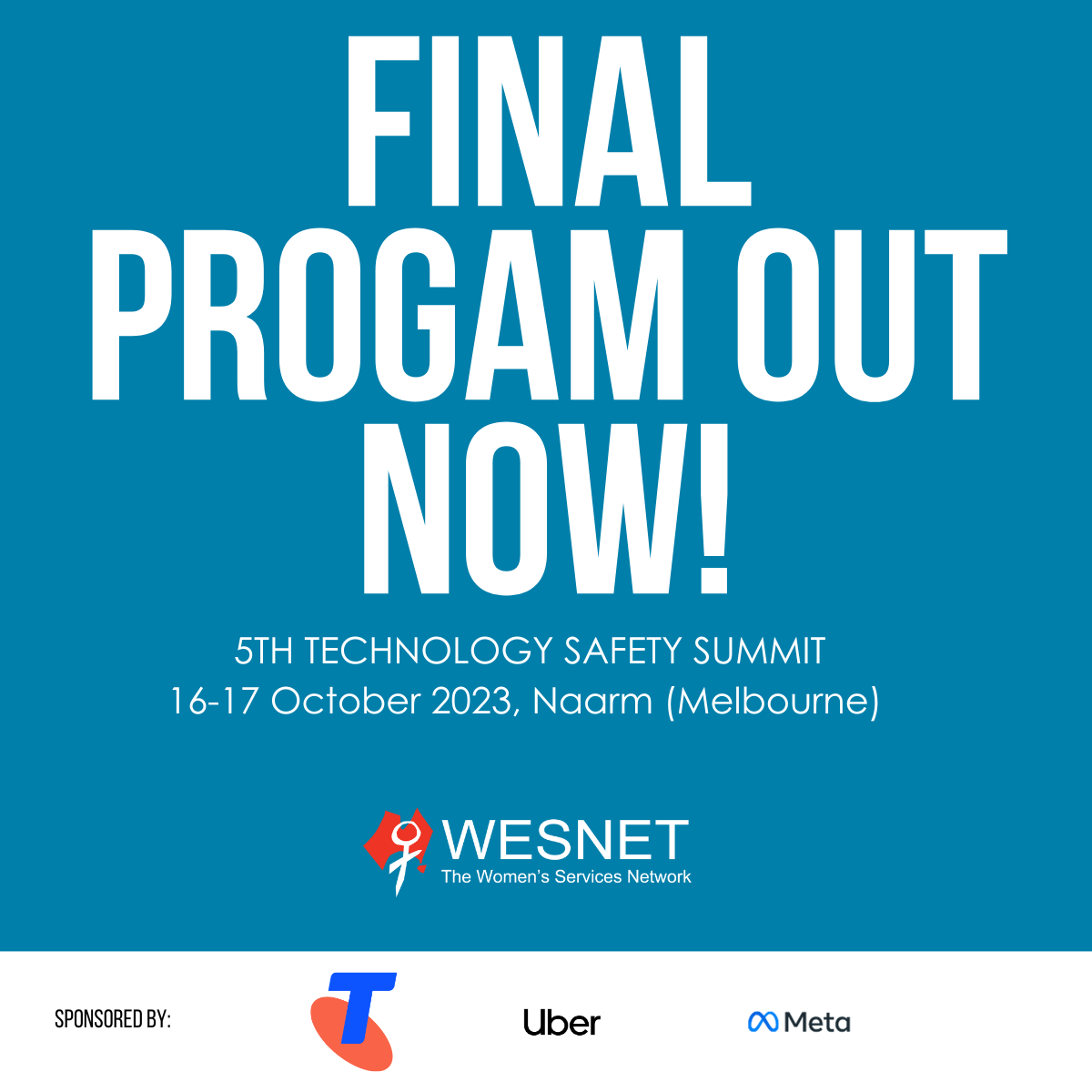 2023 Program Outline - TechSafety